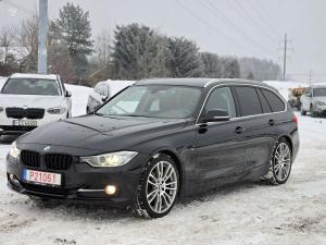 Black BMW 320 2014 in Vilnius, with an engine capacity of 2.00 L and mileage of 303 thousand km for 8750 €, photo 4 on AUTOMOTO.COM.LV