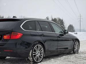 Black BMW 320 2014 in Vilnius, with an engine capacity of 2.00 L and mileage of 303 thousand km for 8750 €, photo 10 on AUTOMOTO.COM.LV