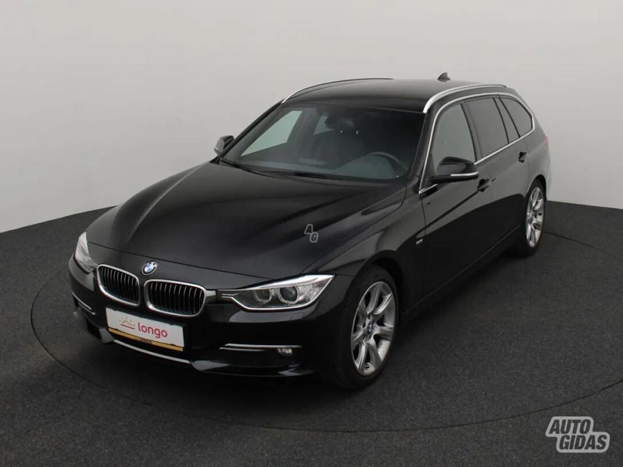 Black BMW 320 2014 in Vilnius, with an engine capacity of 2.00 L and mileage of 229 thousand km for 10899 €, photo 1 on AUTOMOTO.COM.LV