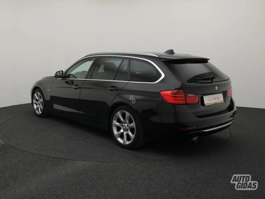 Black BMW 320 2014 in Vilnius, with an engine capacity of 2.00 L and mileage of 229 thousand km for 10899 €, photo 8 on AUTOMOTO.COM.LV