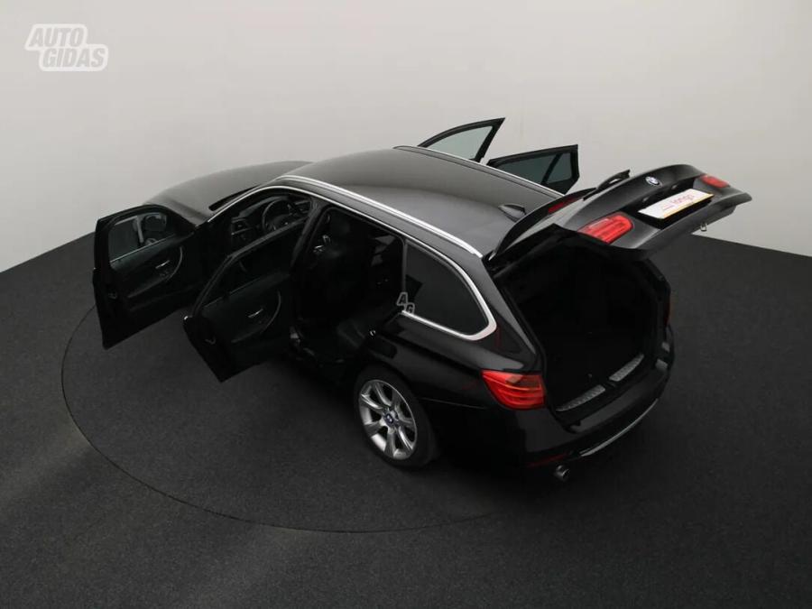 Black BMW 320 2014 in Vilnius, with an engine capacity of 2.00 L and mileage of 229 thousand km for 10899 €, photo 14 on AUTOMOTO.COM.LV