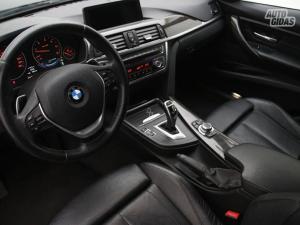 Black BMW 320 2014 in Vilnius, with an engine capacity of 2.00 L and mileage of 229 thousand km for 10899 €, photo 17 on AUTOMOTO.COM.LV