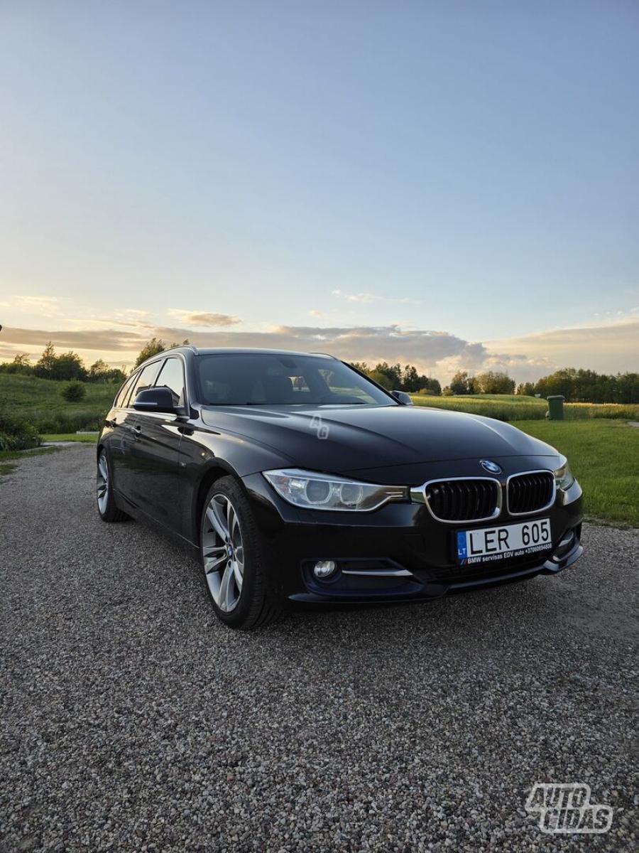 Black BMW 320 2014 in Vievis, with an engine capacity of 2.00 L and mileage of 364 thousand km for 8150 €, photo 1 on AUTOMOTO.COM.LV