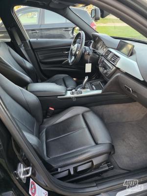 Black BMW 320 2014 in Vievis, with an engine capacity of 2.00 L and mileage of 364 thousand km for 8150 €, photo 7 on AUTOMOTO.COM.LV
