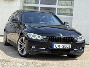 Black BMW 320 2014 in Tukums, with an engine capacity of 2.00 L and mileage of 328 thousand km for 7990 €, photo  on AUTOMOTO.COM.LV