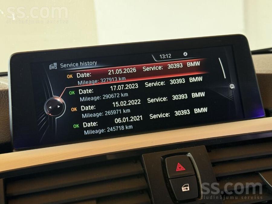 Черный БМВ 320 2014 в Тукумс, объемом двигателя 2.00 л и пробегом 328 тыс. км за 7990 €, фото 23 на AUTOMOTO.COM.LV