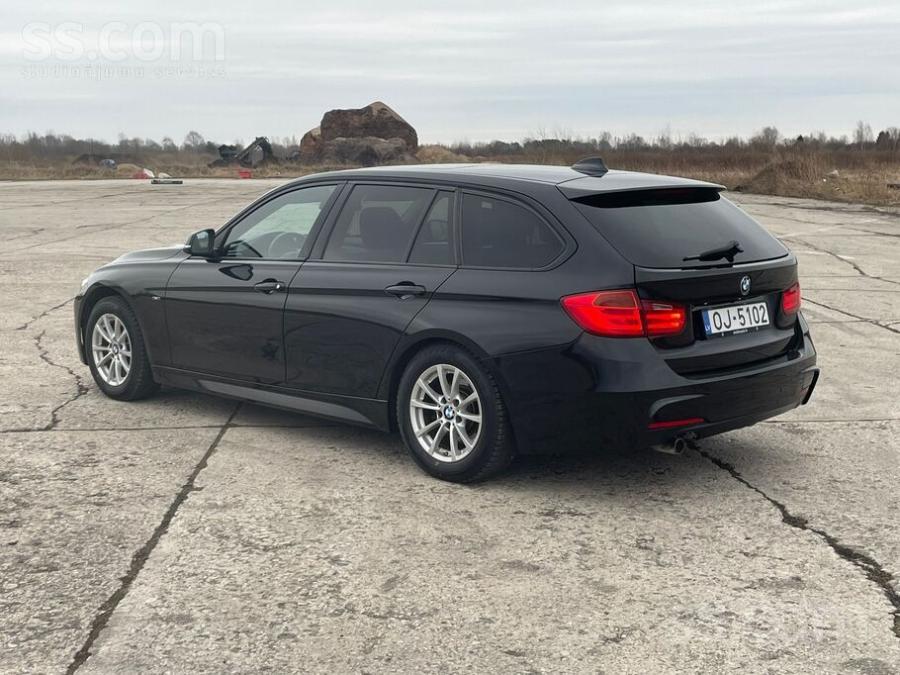 Black BMW 320 2014 in Riga, with an engine capacity of 2.00 L and mileage of 0 thousand km for 8599 €, photo 4 on AUTOMOTO.COM.LV