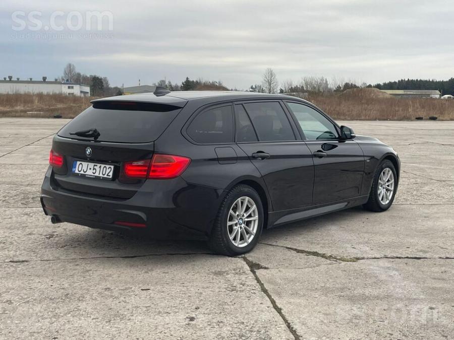 Black BMW 320 2014 in Riga, with an engine capacity of 2.00 L and mileage of 0 thousand km for 8599 €, photo 6 on AUTOMOTO.COM.LV