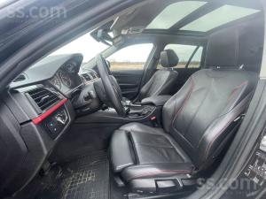 Black BMW 320 2014 in Riga, with an engine capacity of 2.00 L and mileage of 0 thousand km for 8599 €, photo 10 on AUTOMOTO.COM.LV