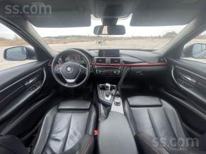 Black BMW 320 2014 in Riga, with an engine capacity of 2.00 L and mileage of 0 thousand km for 8599 €, photo 12 on AUTOMOTO.COM.LV