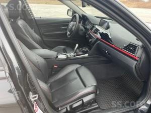 Black BMW 320 2014 in Riga, with an engine capacity of 2.00 L and mileage of 0 thousand km for 8599 €, photo 25 on AUTOMOTO.COM.LV