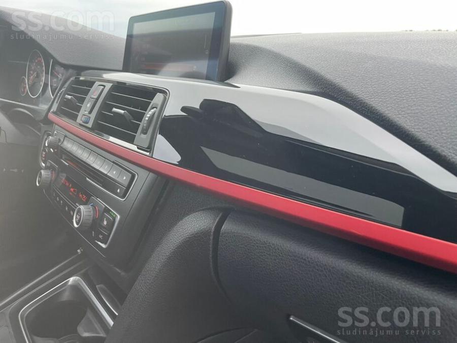Black BMW 320 2014 in Riga, with an engine capacity of 2.00 L and mileage of 0 thousand km for 8599 €, photo 26 on AUTOMOTO.COM.LV