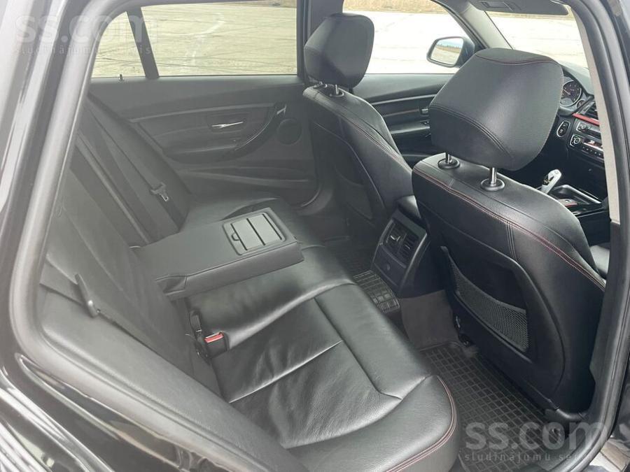 Black BMW 320 2014 in Riga, with an engine capacity of 2.00 L and mileage of 0 thousand km for 8599 €, photo 27 on AUTOMOTO.COM.LV