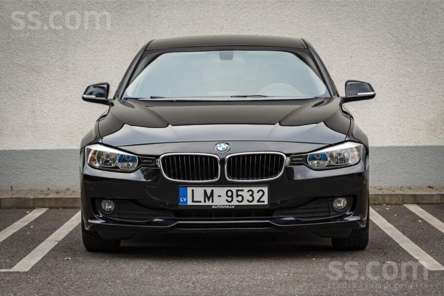 Black BMW 320 2014 in Riga, with an engine capacity of 2.00 L and mileage of 274 thousand km for 8250 €, photo 3 on AUTOMOTO.COM.LV