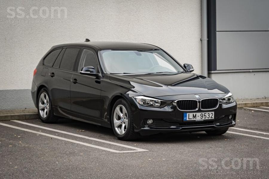 Black BMW 320 2014 in Riga, with an engine capacity of 2.00 L and mileage of 274 thousand km for 8250 €, photo 4 on AUTOMOTO.COM.LV