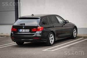 Black BMW 320 2014 in Riga, with an engine capacity of 2.00 L and mileage of 274 thousand km for 8250 €, photo 5 on AUTOMOTO.COM.LV