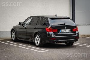 Black BMW 320 2014 in Riga, with an engine capacity of 2.00 L and mileage of 274 thousand km for 8250 €, photo 7 on AUTOMOTO.COM.LV