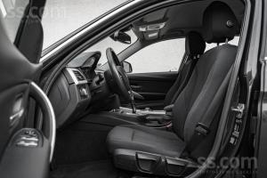 Black BMW 320 2014 in Riga, with an engine capacity of 2.00 L and mileage of 274 thousand km for 8250 €, photo 9 on AUTOMOTO.COM.LV