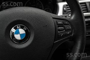 Black BMW 320 2014 in Riga, with an engine capacity of 2.00 L and mileage of 274 thousand km for 8250 €, photo 19 on AUTOMOTO.COM.LV