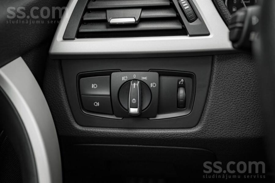 Black BMW 320 2014 in Riga, with an engine capacity of 2.00 L and mileage of 274 thousand km for 8250 €, photo 28 on AUTOMOTO.COM.LV
