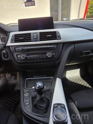 Black BMW 320 2014 in Balvi, with an engine capacity of 2.00 L and mileage of 315 thousand km for 6800 €, photo 3 on AUTOMOTO.COM.LV