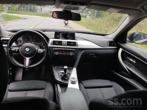 Black BMW 320 2014 in Balvi, with an engine capacity of 2.00 L and mileage of 315 thousand km for 6800 €, photo 12 on AUTOMOTO.COM.LV