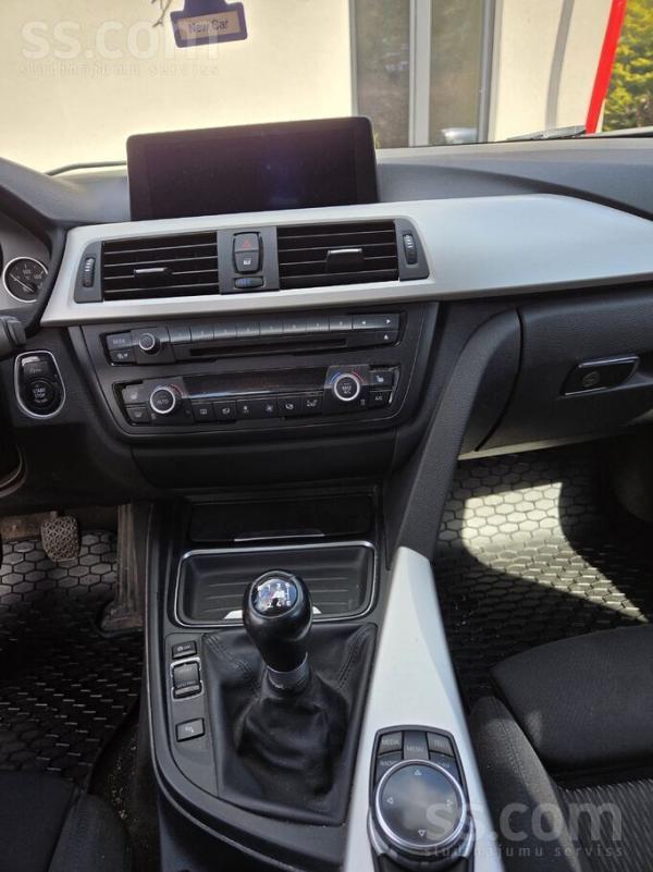 Black BMW 320 2014 in Balvi, with an engine capacity of 2.00 L and mileage of 315 thousand km for 6800 €, photo 2 on AUTOMOTO.COM.LV