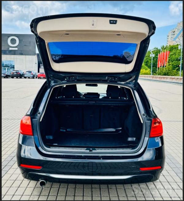 Black BMW 320 2014 in Riga, with an engine capacity of 2.00 L and mileage of 304 thousand km for 6500 €, photo 8 on AUTOMOTO.COM.LV