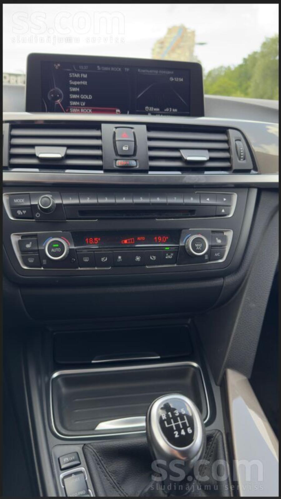 Melns BMW 320 2014 Rīga, ar dzinēja tilpumu 2.00 L un nobraukumu 304 tūkst. km par 6500 €, foto 15 vietnē AUTOMOTO.COM.LV
