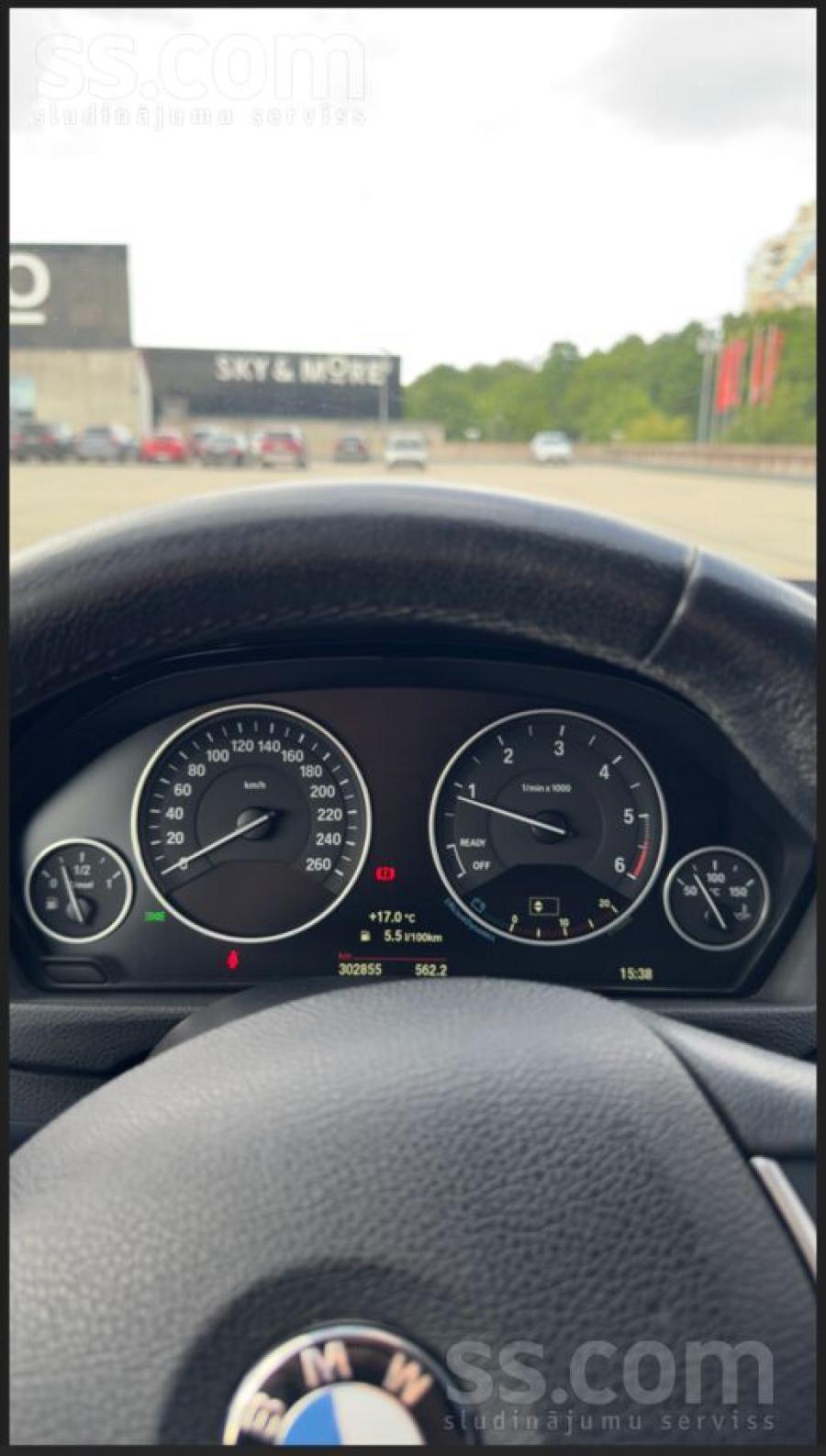 Melns BMW 320 2014 Rīga, ar dzinēja tilpumu 2.00 L un nobraukumu 304 tūkst. km par 6500 €, foto 16 vietnē AUTOMOTO.COM.LV