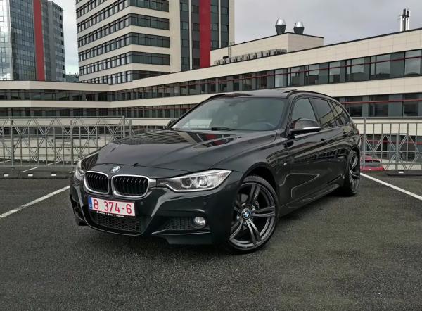 Black BMW 320 2014 in Riga, with an engine capacity of 2.00 L and mileage of 241 thousand km for 10590 €, photo 1 on AUTOMOTO.COM.LV