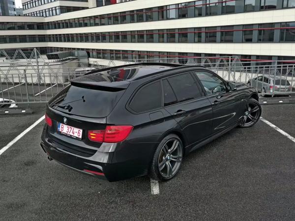 Black BMW 320 2014 in Riga, with an engine capacity of 2.00 L and mileage of 241 thousand km for 10590 €, photo 4 on AUTOMOTO.COM.LV