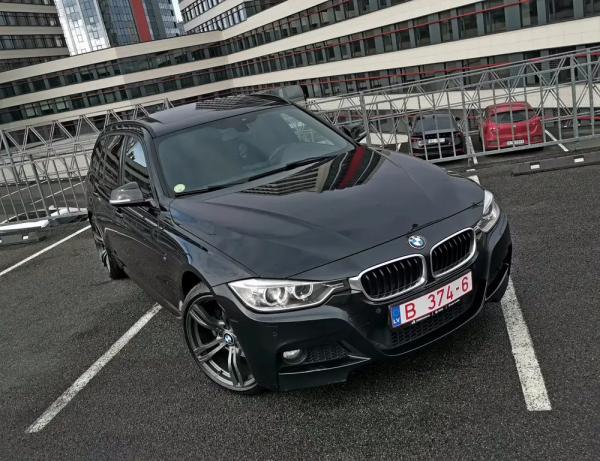 Black BMW 320 2014 in Riga, with an engine capacity of 2.00 L and mileage of 241 thousand km for 10590 €, photo 7 on AUTOMOTO.COM.LV