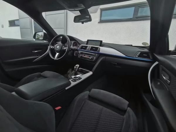 Black BMW 320 2014 in Riga, with an engine capacity of 2.00 L and mileage of 241 thousand km for 10590 €, photo 10 on AUTOMOTO.COM.LV
