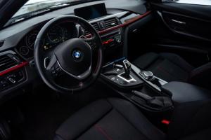 Black BMW 320 2014 in Riga, with an engine capacity of 2.00 L and mileage of 314 thousand km for 9500 €, photo 13 on AUTOMOTO.COM.LV