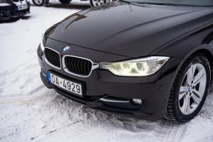 Black BMW 320 2014 in Riga, with an engine capacity of 2.00 L and mileage of 314 thousand km for 9500 €, photo 15 on AUTOMOTO.COM.LV