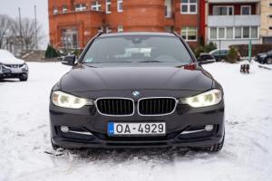 Black BMW 320 2014 in Riga, with an engine capacity of 2.00 L and mileage of 314 thousand km for 9500 €, photo 19 on AUTOMOTO.COM.LV