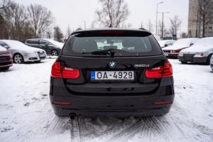 Black BMW 320 2014 in Riga, with an engine capacity of 2.00 L and mileage of 314 thousand km for 9500 €, photo 24 on AUTOMOTO.COM.LV