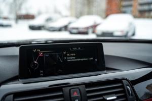 Black BMW 320 2014 in Riga, with an engine capacity of 2.00 L and mileage of 314 thousand km for 9500 €, photo 28 on AUTOMOTO.COM.LV