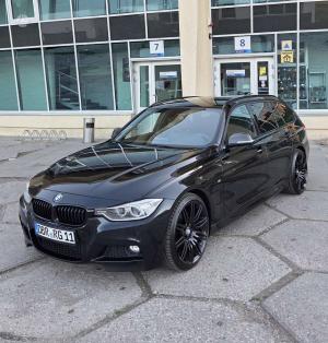 Black BMW 320 2014 in Elektrenai, with an engine capacity of 2.00 L and mileage of 267 thousand km for 8600 €, photo  on AUTOMOTO.COM.LV