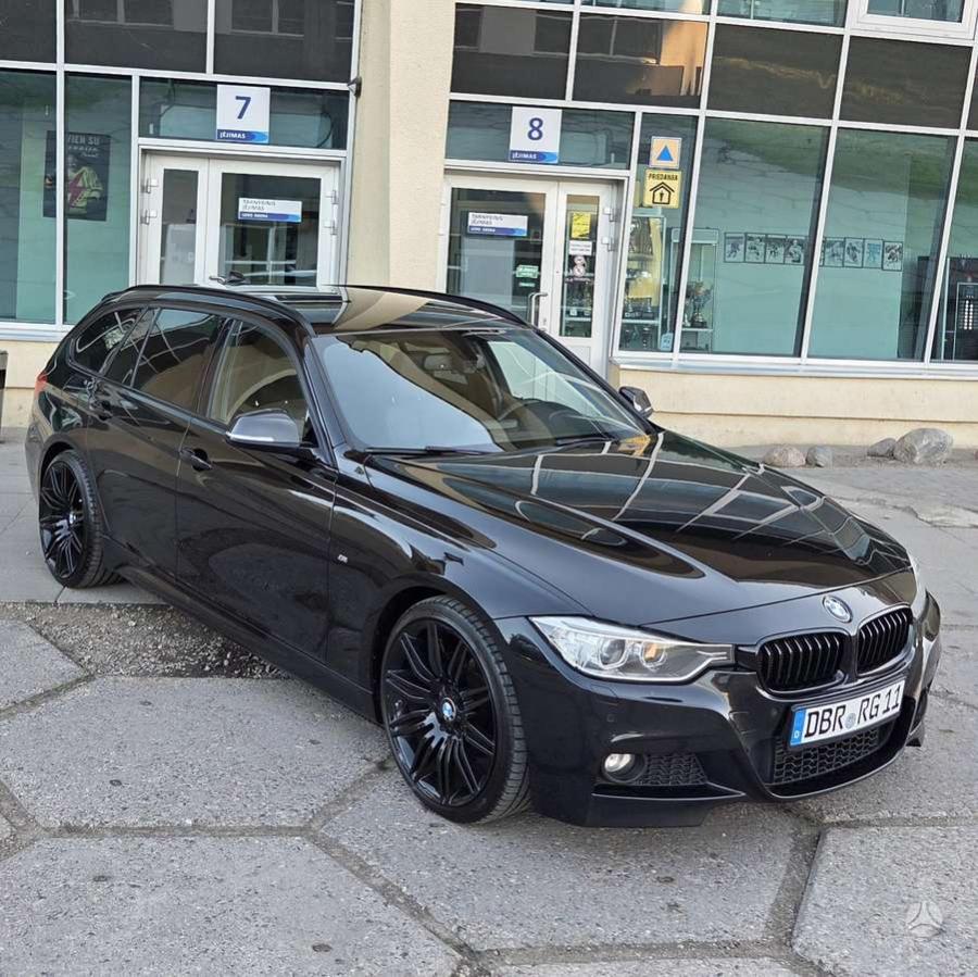 Black BMW 320 2014 in Elektrenai, with an engine capacity of 2.00 L and mileage of 267 thousand km for 8600 €, photo 3 on AUTOMOTO.COM.LV