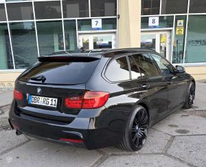 Black BMW 320 2014 in Elektrenai, with an engine capacity of 2.00 L and mileage of 267 thousand km for 8600 €, photo 5 on AUTOMOTO.COM.LV