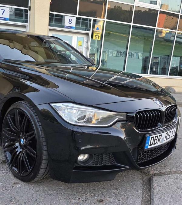 Melns BMW 320 2014 Elektrėnai, ar dzinēja tilpumu 2.00 L un nobraukumu 267 tūkst. km par 8600 €, foto 6 vietnē AUTOMOTO.COM.LV