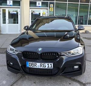 Black BMW 320 2014 in Elektrenai, with an engine capacity of 2.00 L and mileage of 267 thousand km for 8600 €, photo 8 on AUTOMOTO.COM.LV
