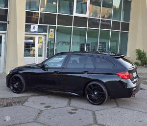 Black BMW 320 2014 in Elektrenai, with an engine capacity of 2.00 L and mileage of 267 thousand km for 8600 €, photo 14 on AUTOMOTO.COM.LV