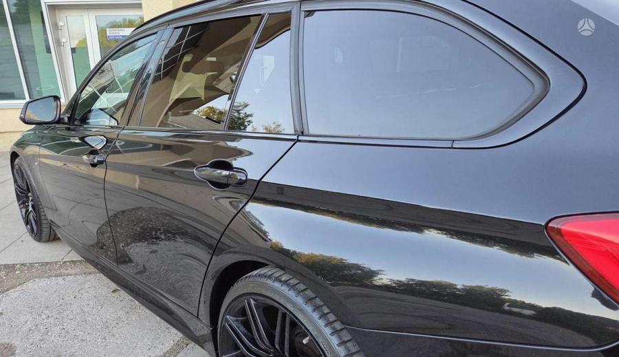 Black BMW 320 2014 in Elektrenai, with an engine capacity of 2.00 L and mileage of 267 thousand km for 8600 €, photo 17 on AUTOMOTO.COM.LV