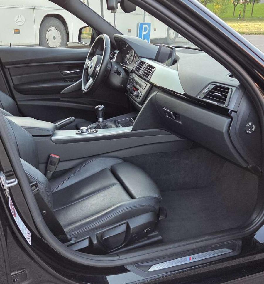 Black BMW 320 2014 in Elektrenai, with an engine capacity of 2.00 L and mileage of 267 thousand km for 8600 €, photo 22 on AUTOMOTO.COM.LV