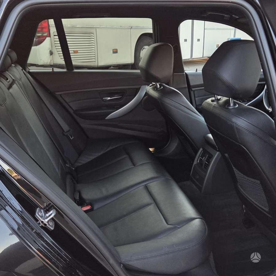 Black BMW 320 2014 in Elektrenai, with an engine capacity of 2.00 L and mileage of 267 thousand km for 8600 €, photo 23 on AUTOMOTO.COM.LV