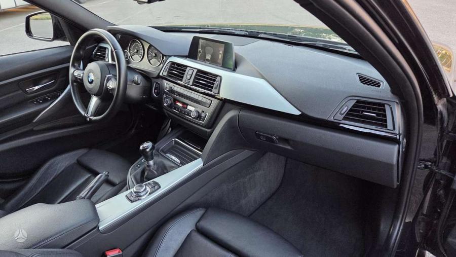 Black BMW 320 2014 in Elektrenai, with an engine capacity of 2.00 L and mileage of 267 thousand km for 8600 €, photo 27 on AUTOMOTO.COM.LV