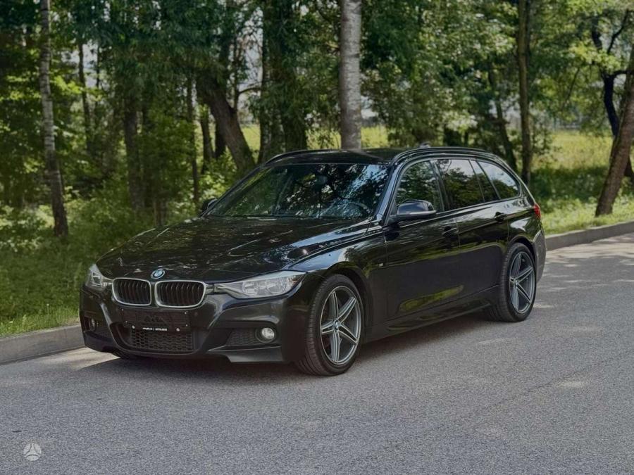 Black BMW 320 2014 in Ukmerge, with an engine capacity of 2.00 L and mileage of 290 thousand km for 7950 €, photo 3 on AUTOMOTO.COM.LV